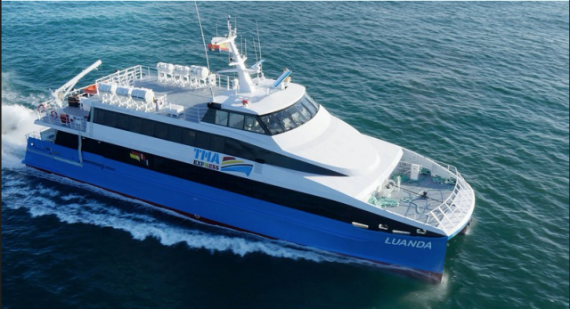 Catamarans on the Luanda-Soyo-Cabinda route – ARCCLA